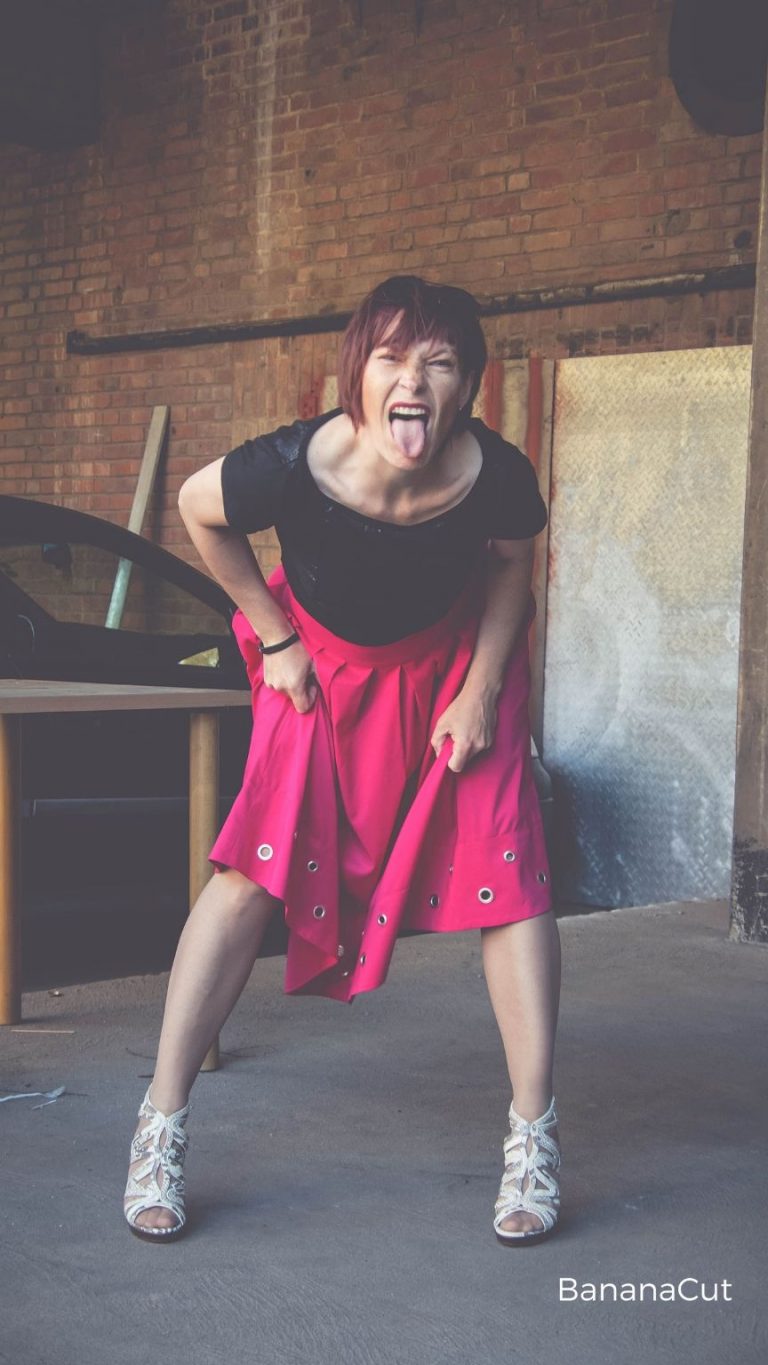 Holly und Lilly - Rock mit Reißverschluss nähen - TINAlisa